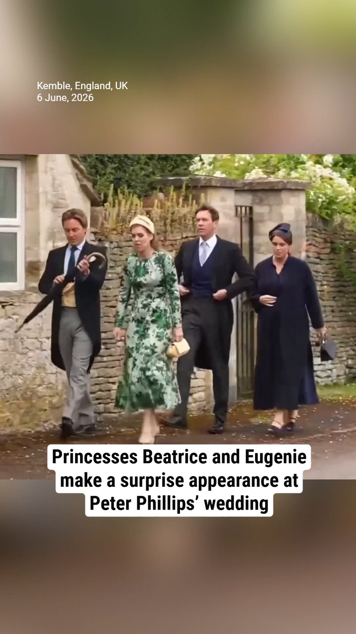 Princesses Beatrice and Eugenie make a surprise appearance at Peter ...
