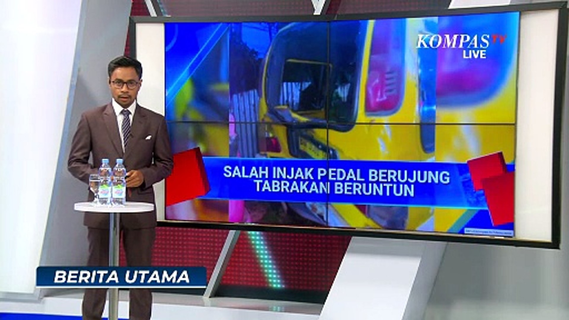 Diduga Salah Injak Pedal, Mobil Tabrak Motor dan Angkot di Palembang, 2 ...