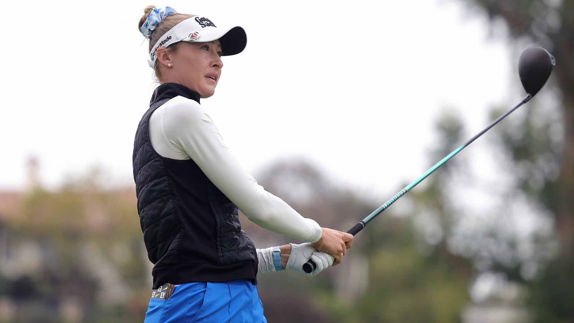 Nelly Korda rides sister's swing tip into US Women's Open contention