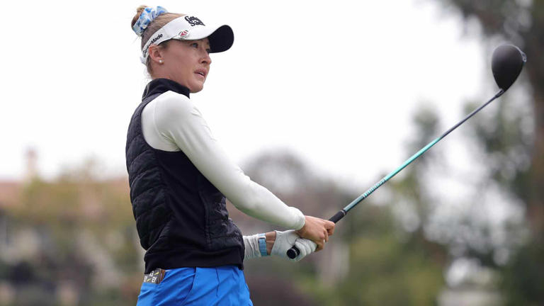 Nelly Korda rides sister's swing tip into US Women's Open contention