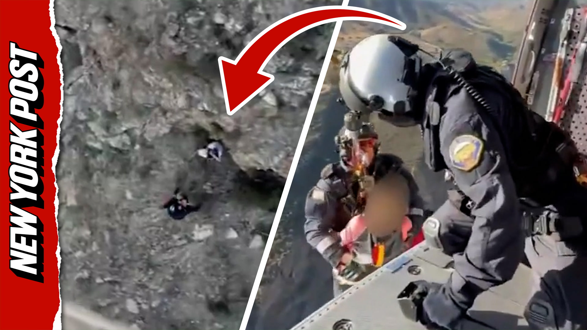 Two California hikers rescued after stranded on steep rock face
