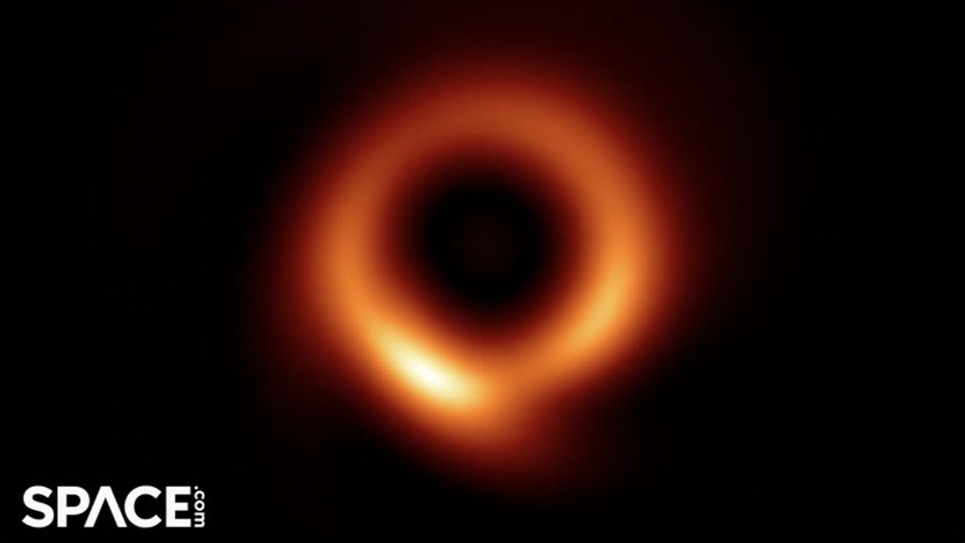 First-ever black hole image sharpened using machine learning