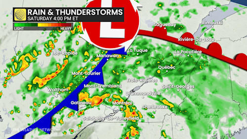 Severe weather, flood risk heightened in Quebec with soaking rains, winds