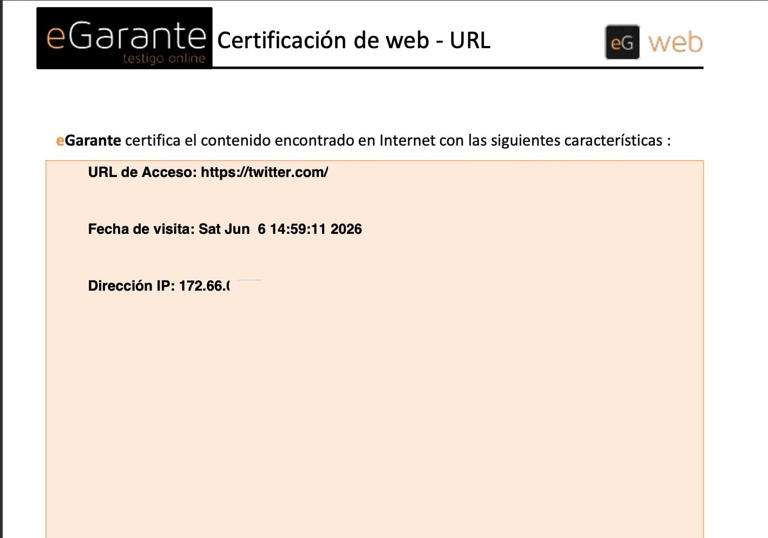Cómo certificar un tuit en X gratis antes de que lo borren