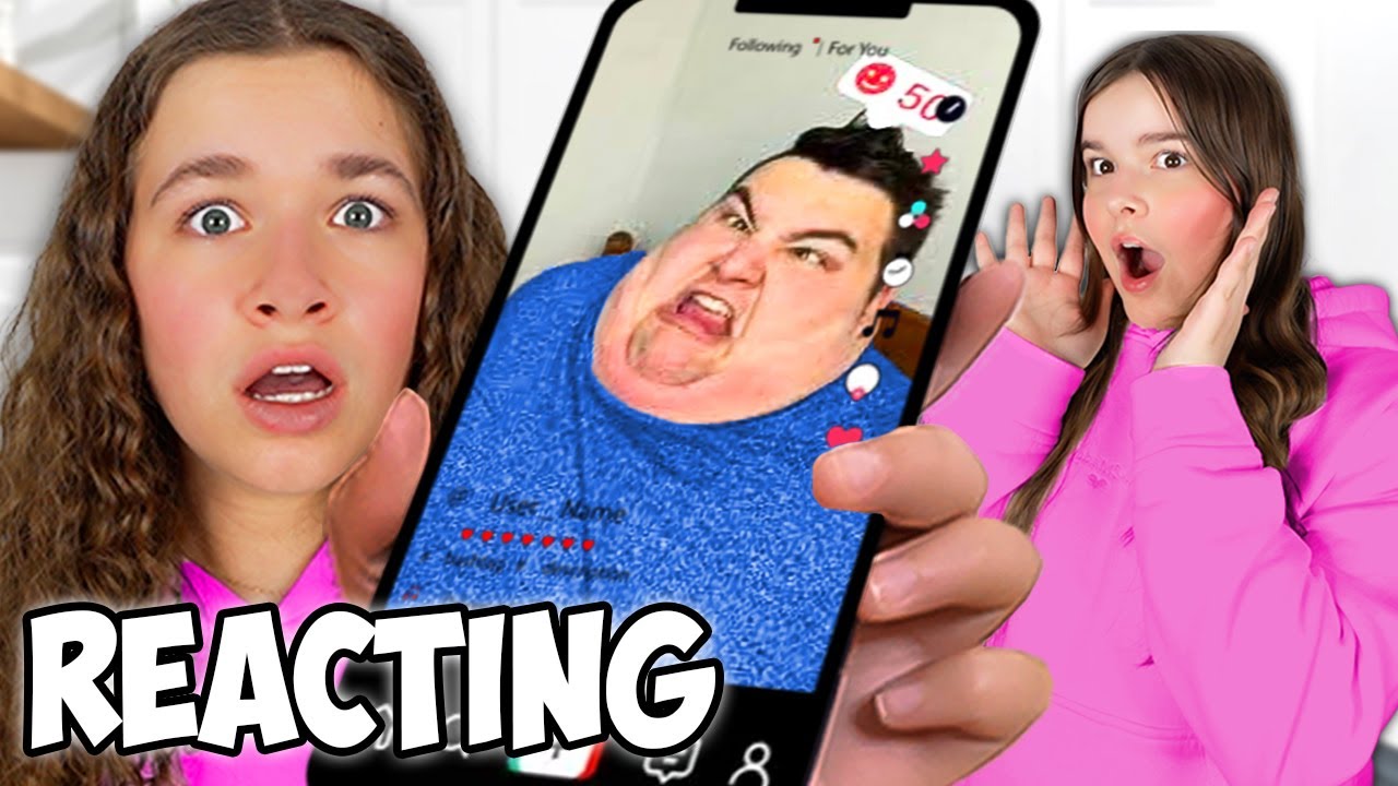 Reacting to sibling TikToks is hilarious