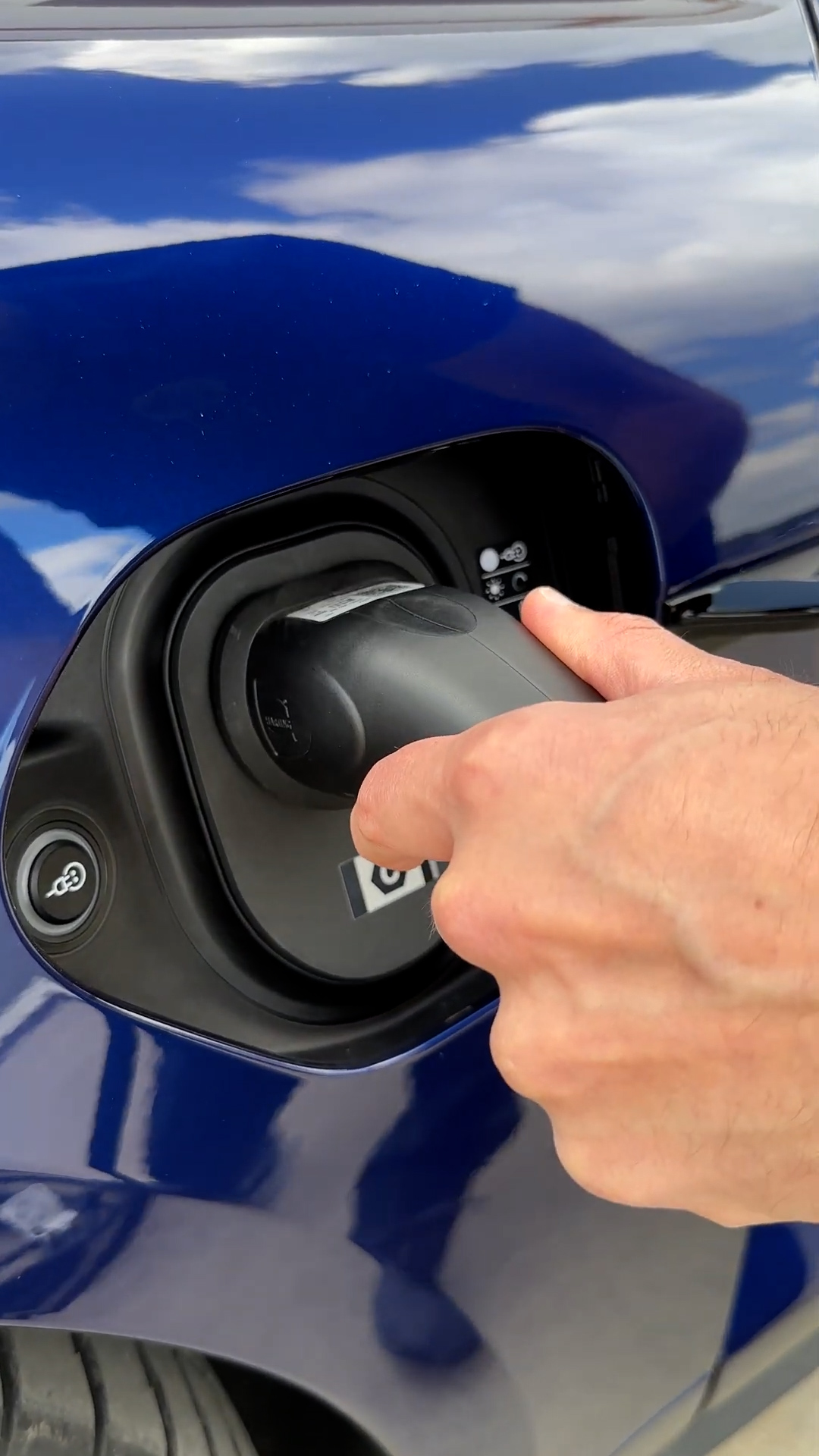 Taycan charging feature that makes life easier