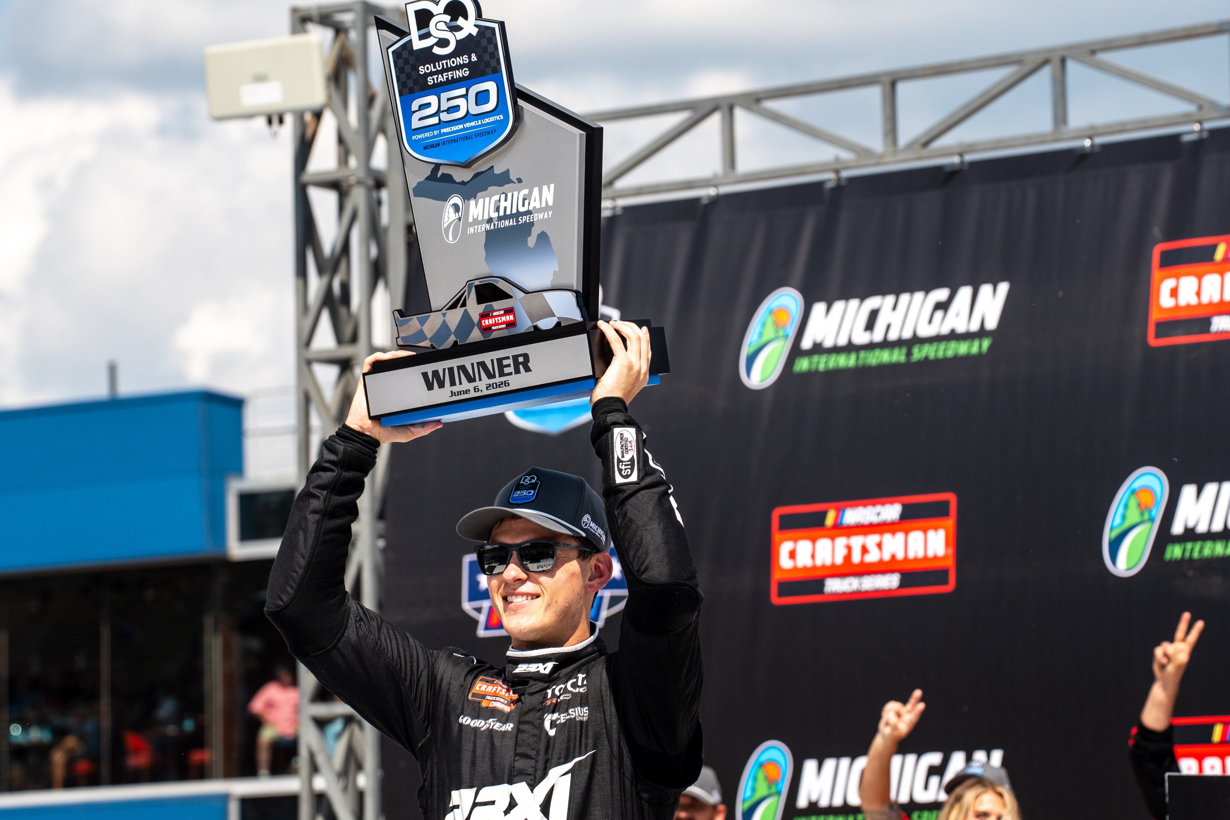 'It just sucks': Michigan NASCAR win slips through Portage driver's fingers