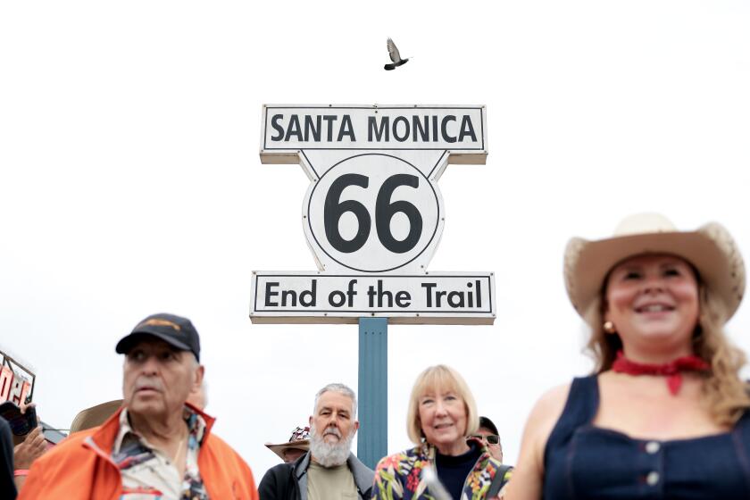 At 100, Route 66 still beckons as a cross-country caravan takes off ...
