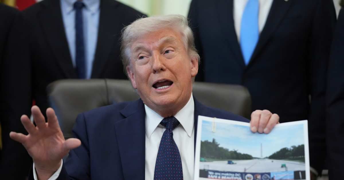 'The best is yet to come': Trump touts reflecting pool transformations ...