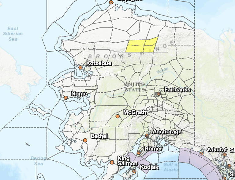 Heavy snow, frost warning issued as up to 12 inches to hit Alaska