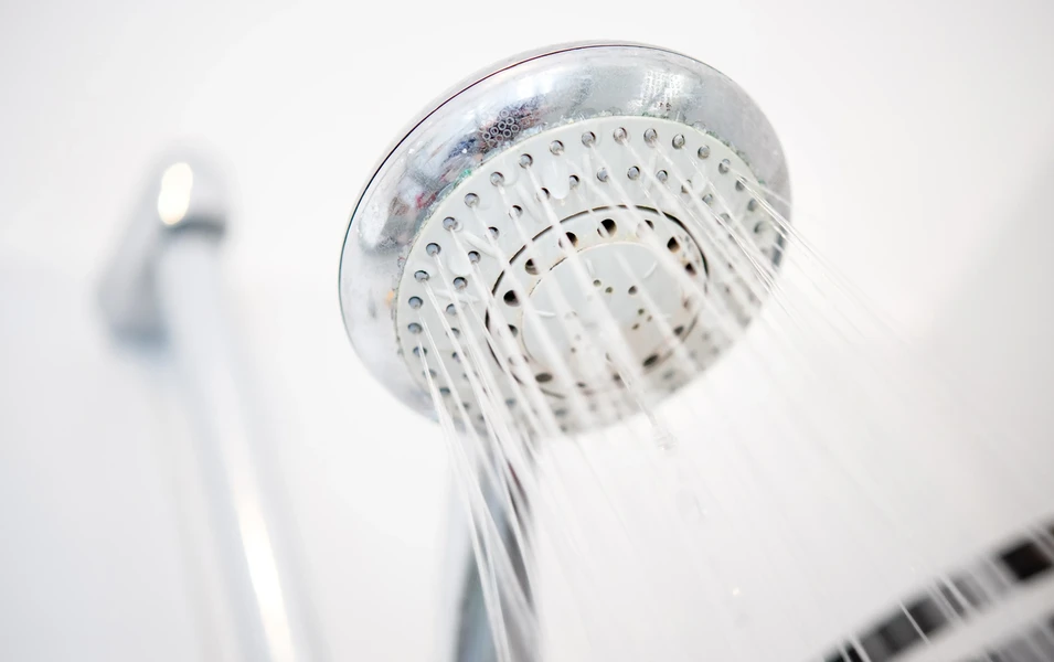Effervescent denture tablets offer easy showerhead cleaning hack