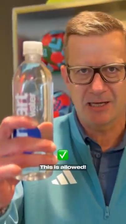 FIFA clarify water bottle policy ahead of World Cup kick-off