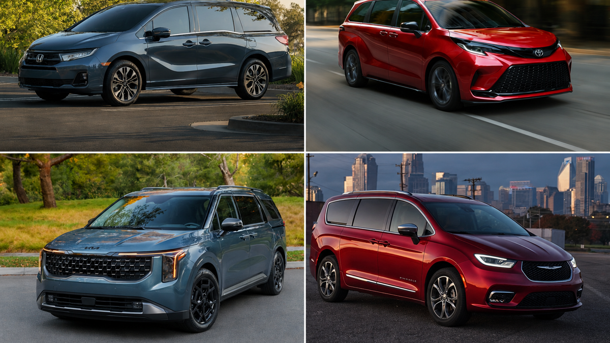 Toyota vs Honda vs Chrysler vs Kia: The safest minivan on the market