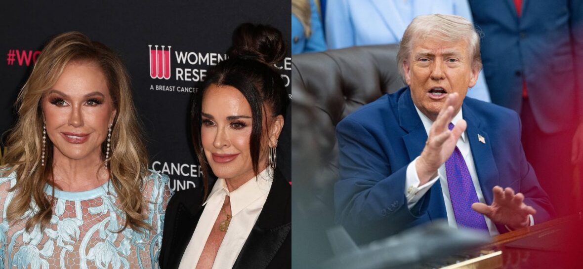 Kyle Richards slammed after defending sister Kathy against claims she ...