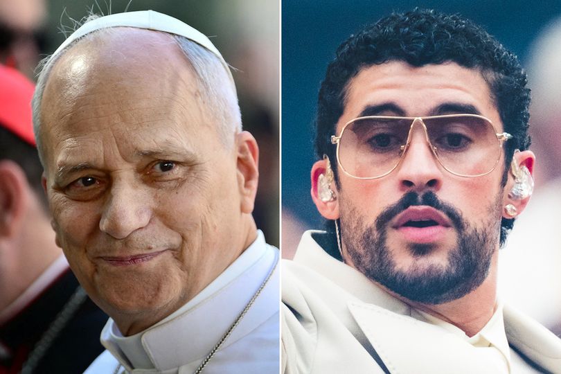 Bad Bunny and Pope Leo cross paths in Spain as they hold private meeting