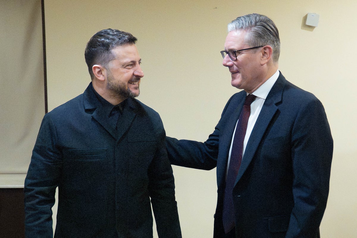 Zelensky to meet Starmer in Downing Street: Live