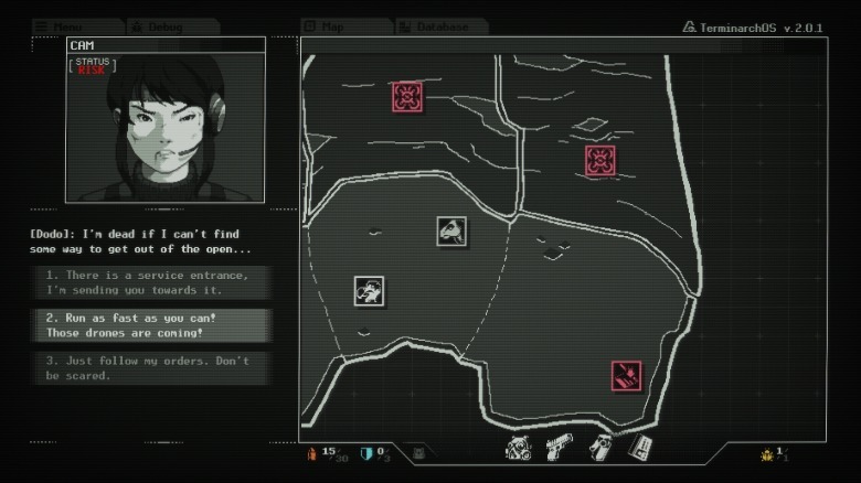 Burn-9 makes an entire game out of Metal Gear's codec scenes
