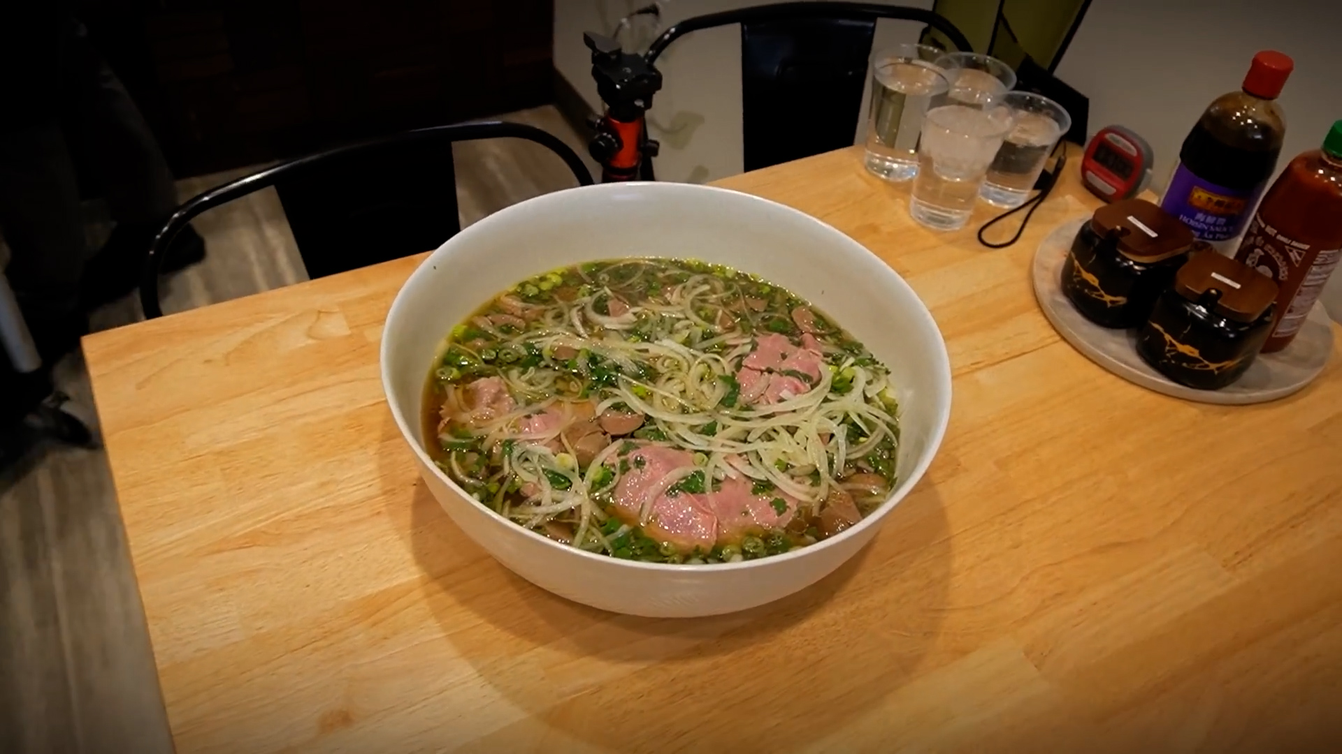 He takes on massive Vietnamese pho challenge - can he win $200?