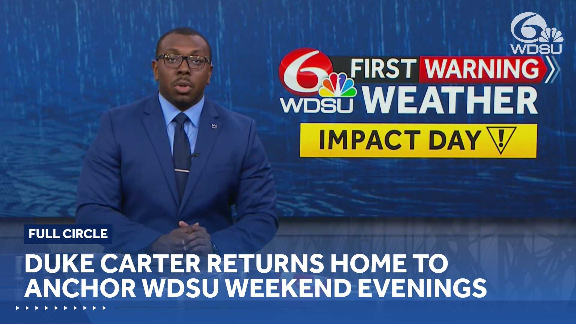Full circle: Duke Carter returns home to report and anchor in New ...