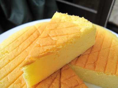 Japanese souffle cheesecake