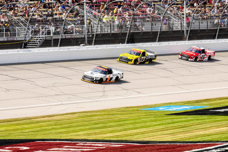 'It just sucks': Michigan NASCAR win slips through Portage driver's fingers