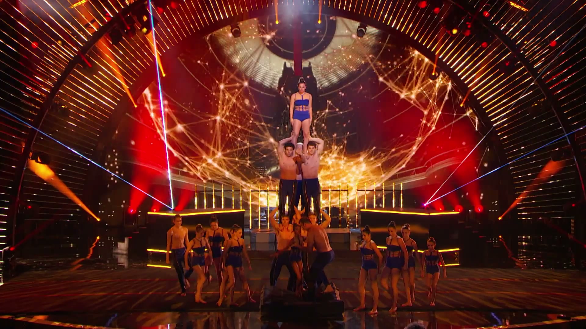 AcroArmy 2nd performance - acrobatic group