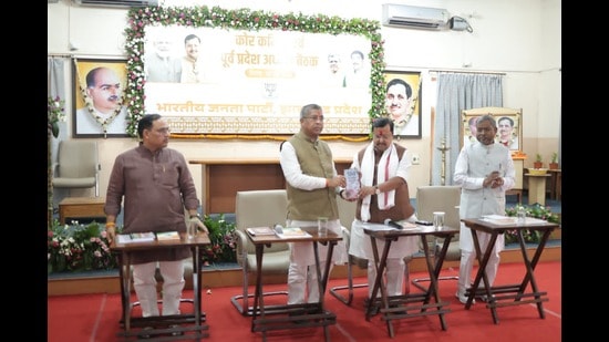BJP chief arrives in Ranchi, holds multiple meetings