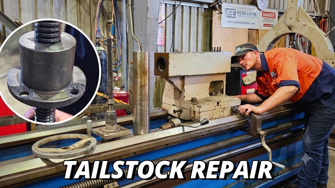 Getting ready to fire up the big lathe