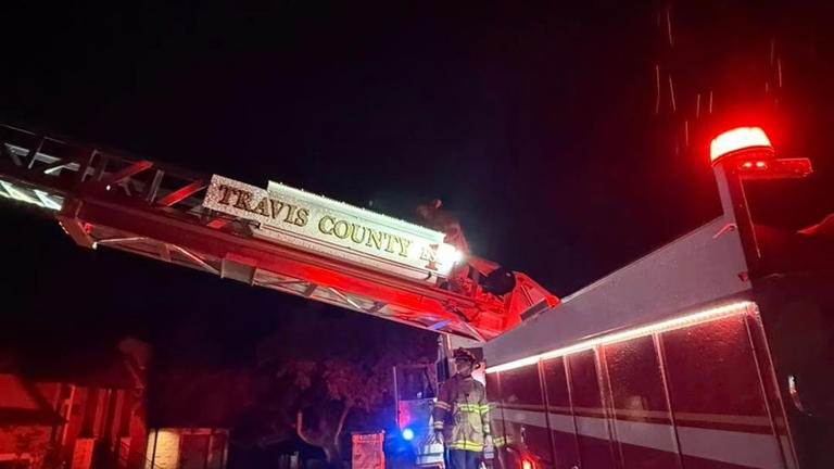 Travis County ESD 1 responds to electrical fire at a home caused by ...