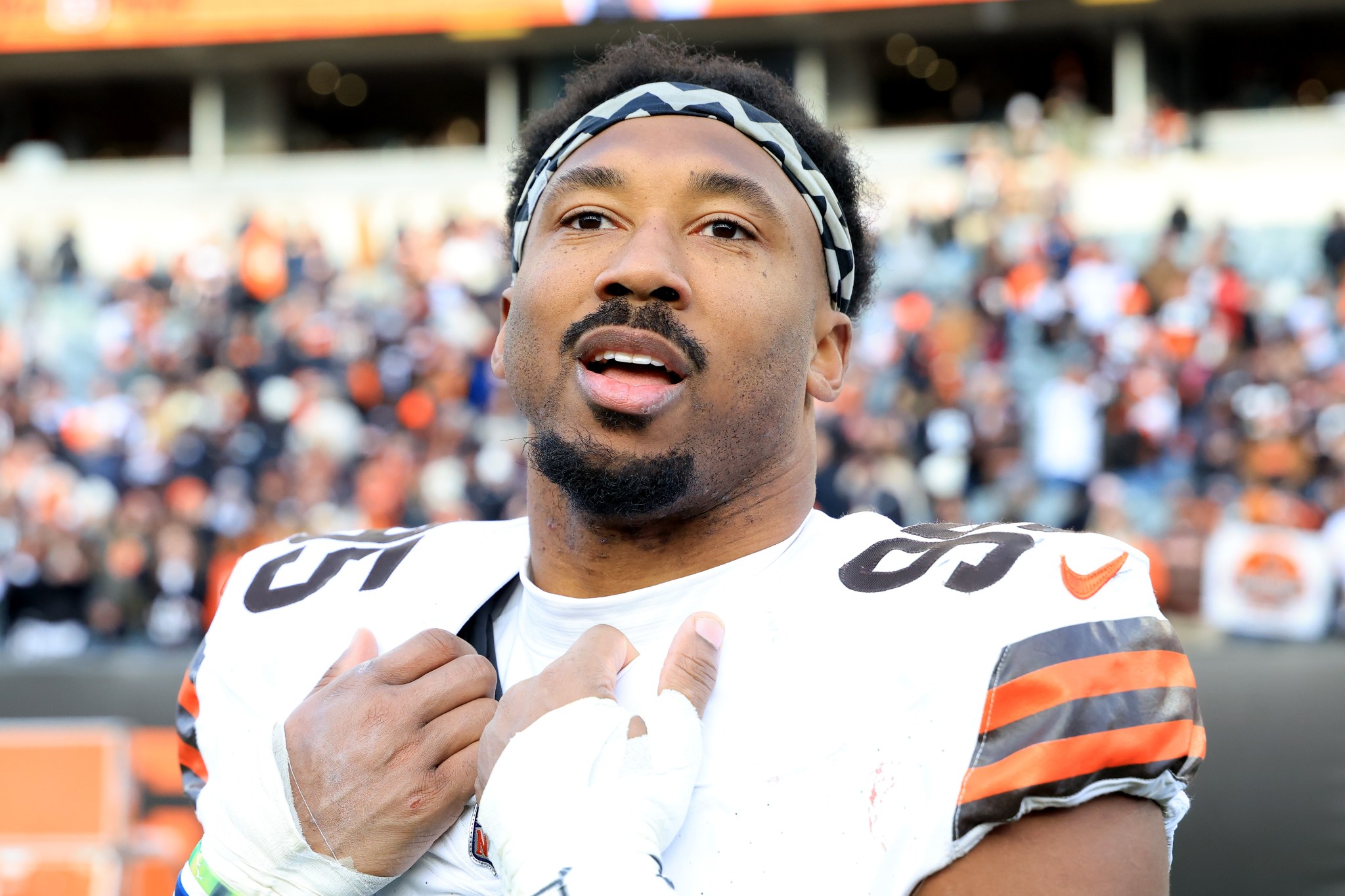 Cowboys' interest in Myles Garrett revealed after Rams trade: Report