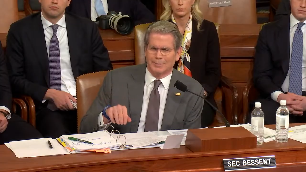 'What does that have to do with tariffs?': Wealthy Scott Bessent scowls ...
