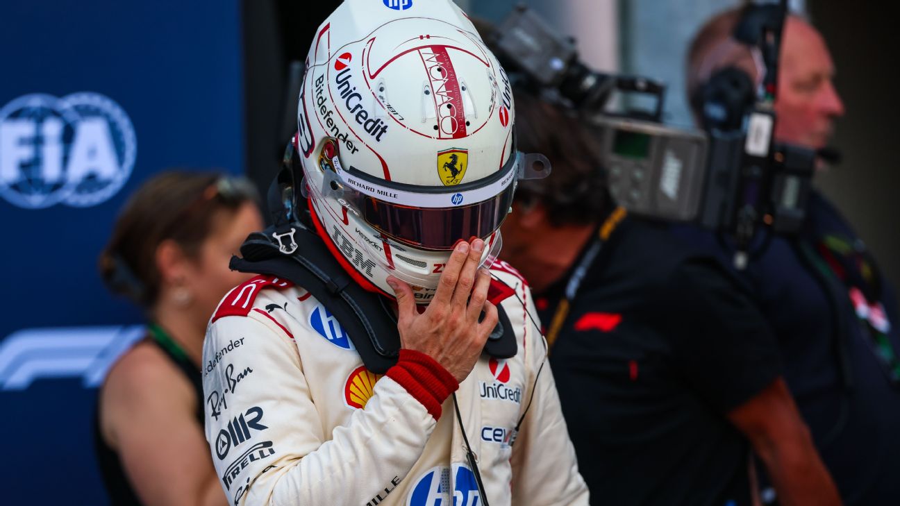 Monaco GP: Ferrari's Charles Leclerc puts pole lap error down to 'dirty ...