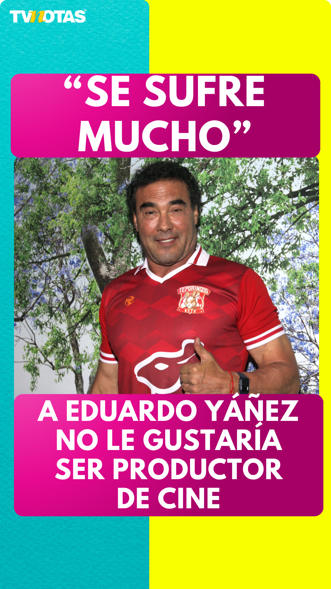 ¡No quiere ser productor! Eduardo Yáñez ¿desencantado de la faceta tras ...