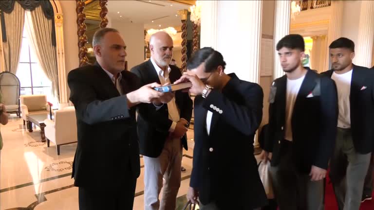 Iran's World Cup soccer players leave Turkey for Mexico