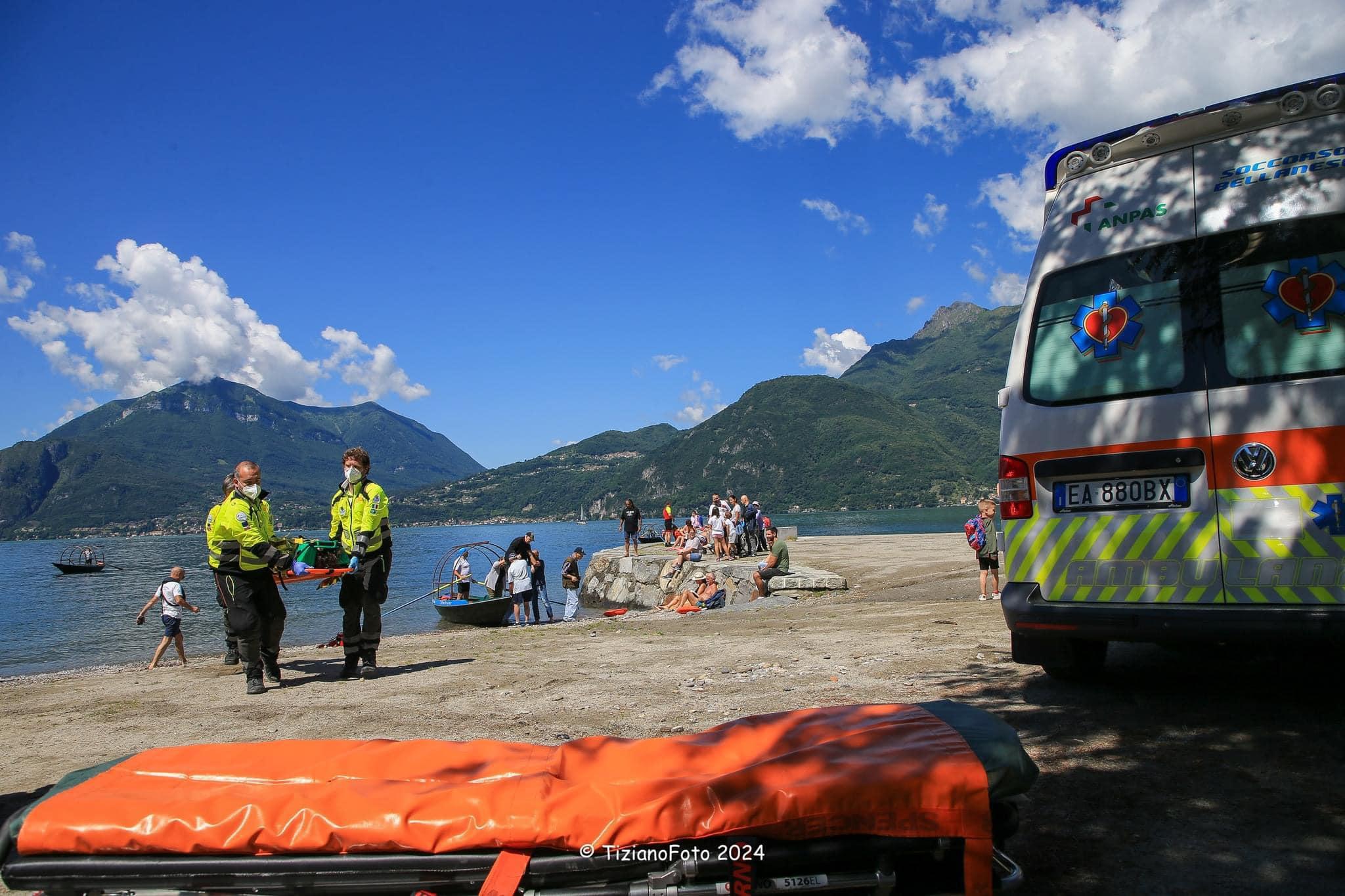 Vento forte sul lago di Como: due kitesurfer si schiantano contro la ...