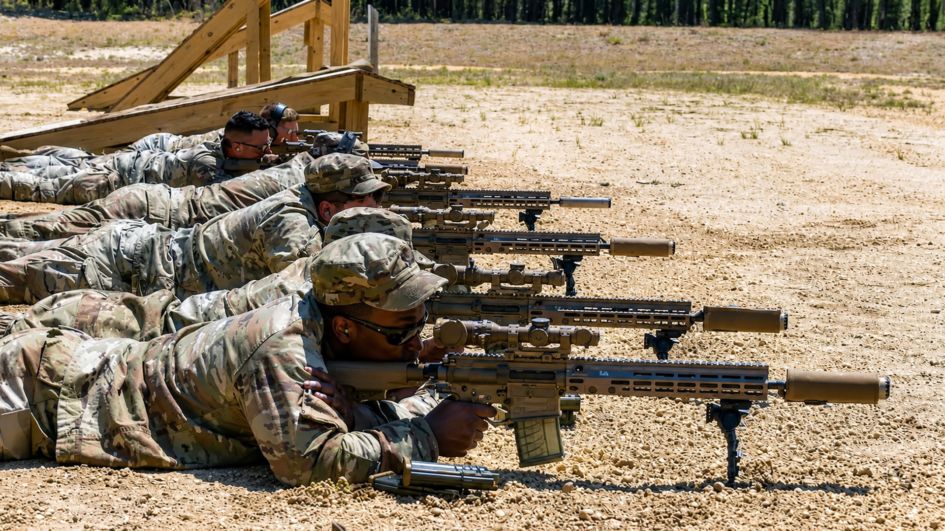 Inside sniper training at JB MDL Range 47A