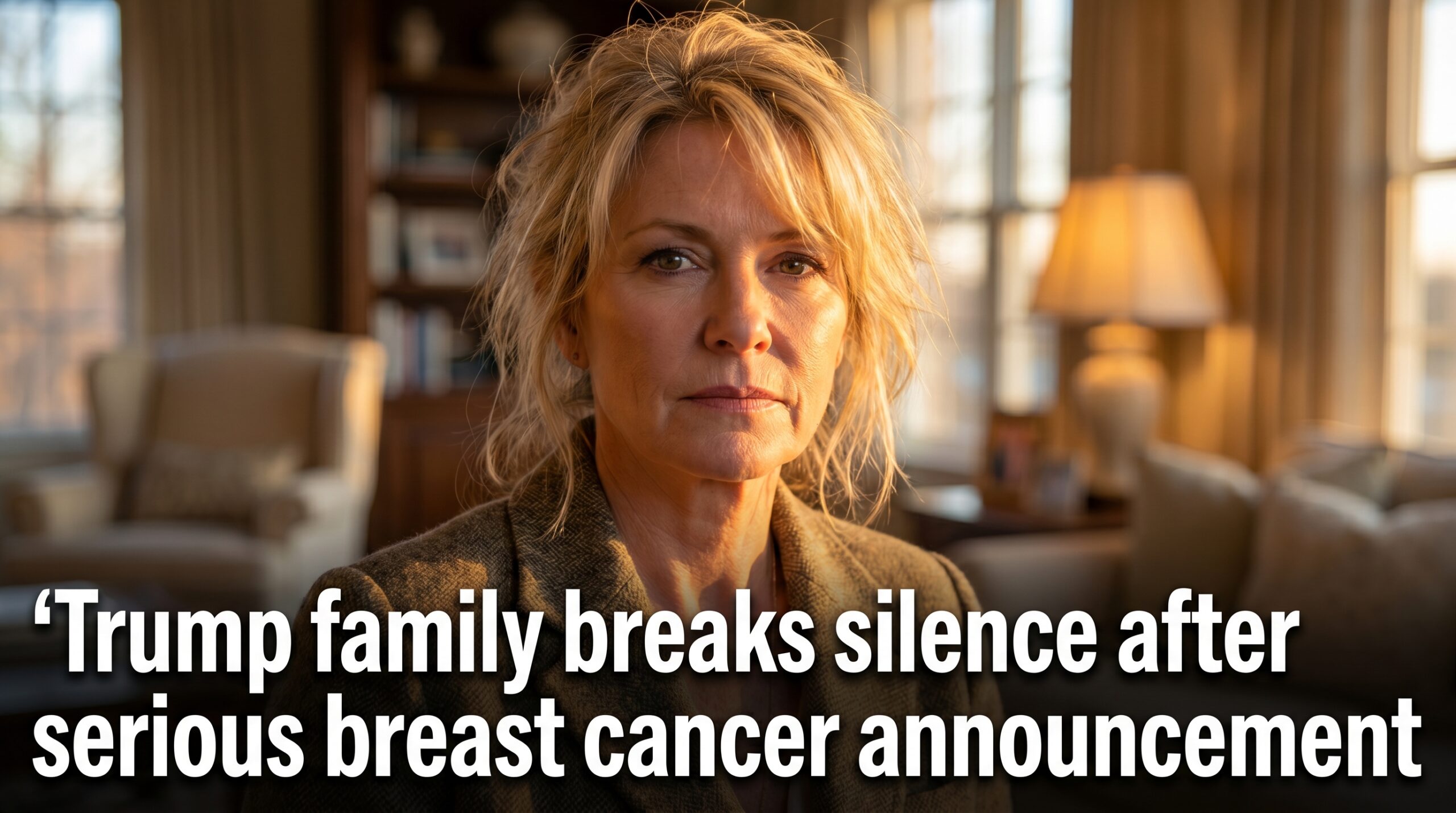 Trump family breaks silence after serious breast cancer announcement