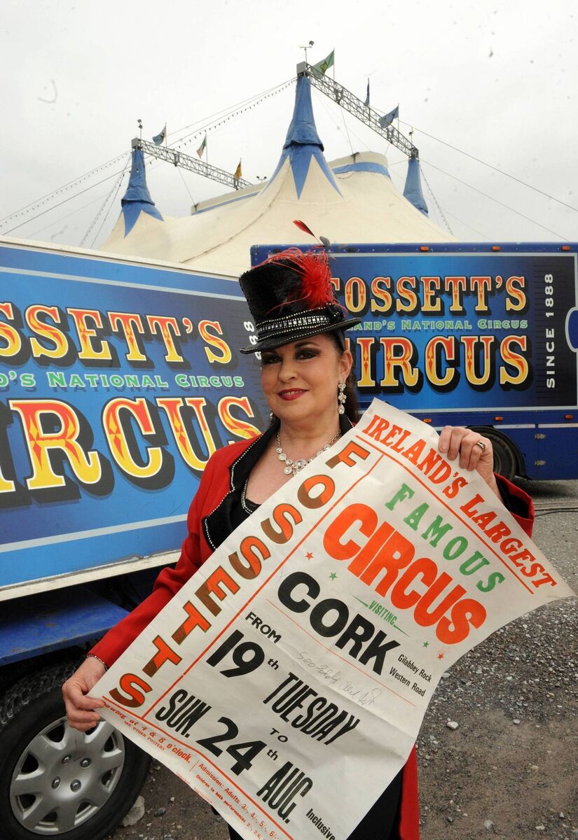 Marion Fossett, famed ringmistress of Fossett’s Circus, dies aged 71