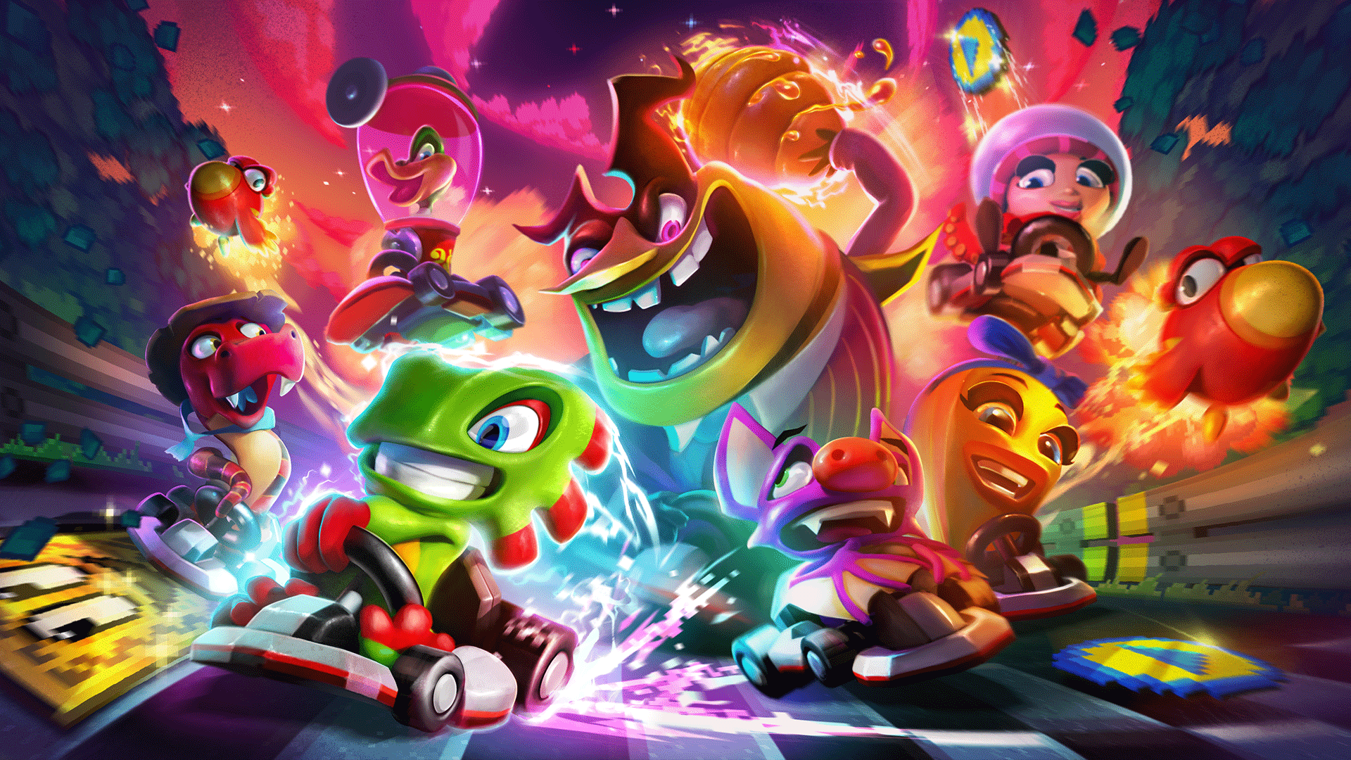 Super Yooka-Laylee Kart - Official announcement trailer | Day of the ...