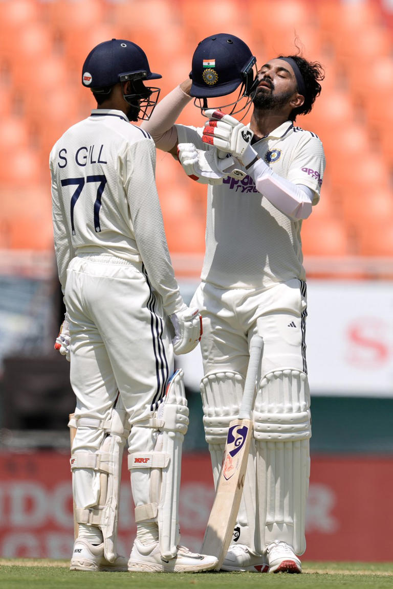 Gill, Rahul centuries lead dominant India to 368-3 on day 1 of one-off ...