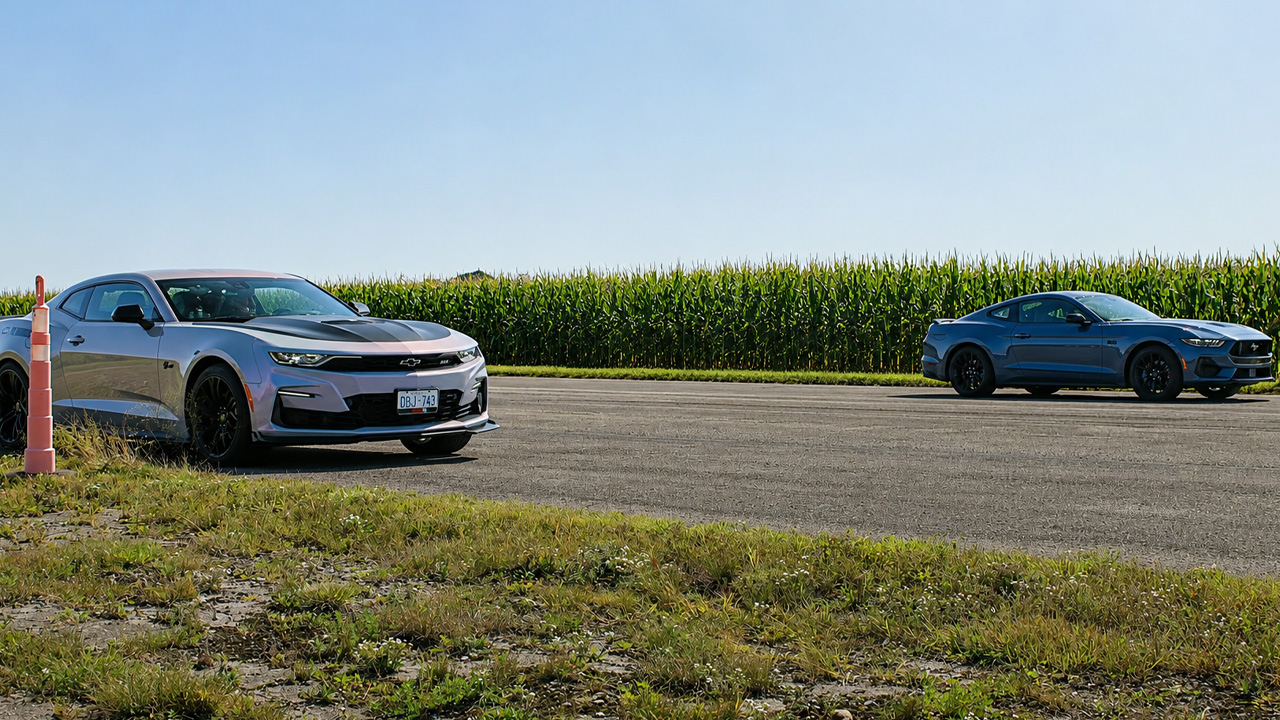 Testing track lap times on next gen Mustang GT and Camaro SS