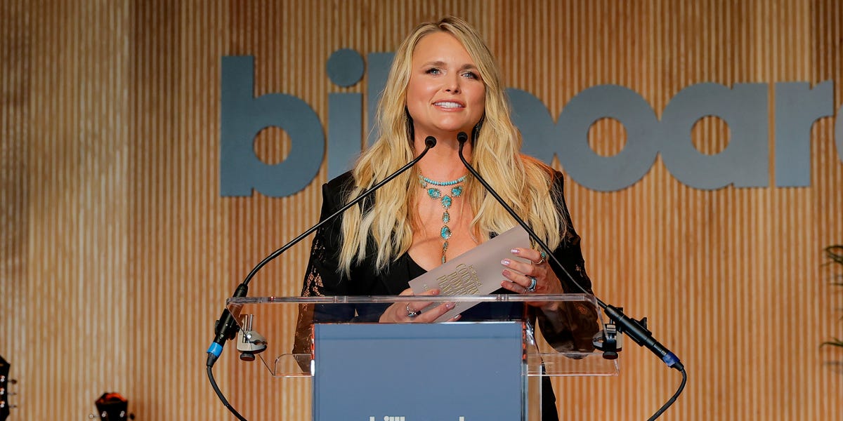 Miranda Lambert wins Billboard’s first-ever country music icon award