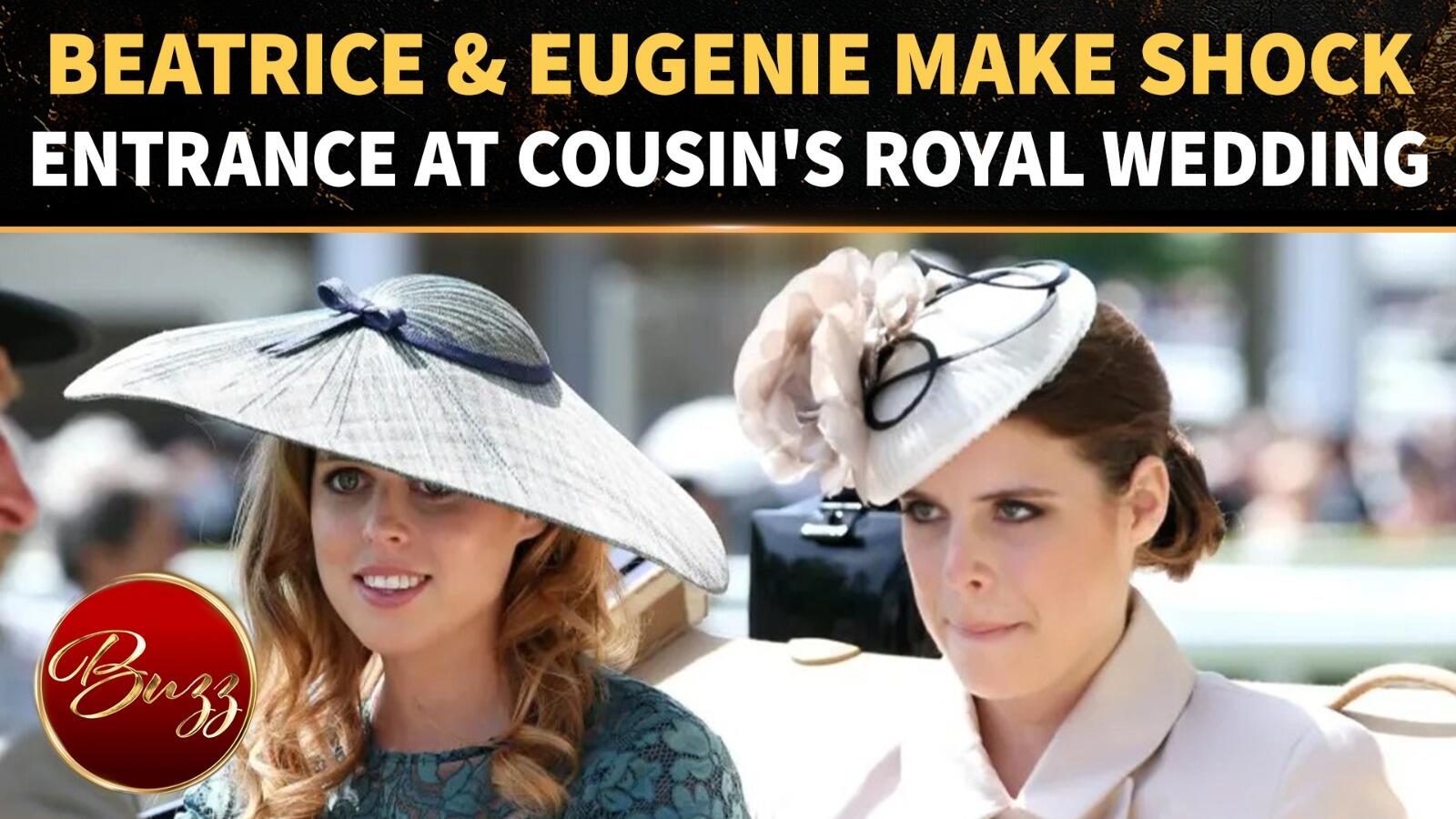 Princess Beatrice & Eugenie make surprise appearance at Peter Phillips ...