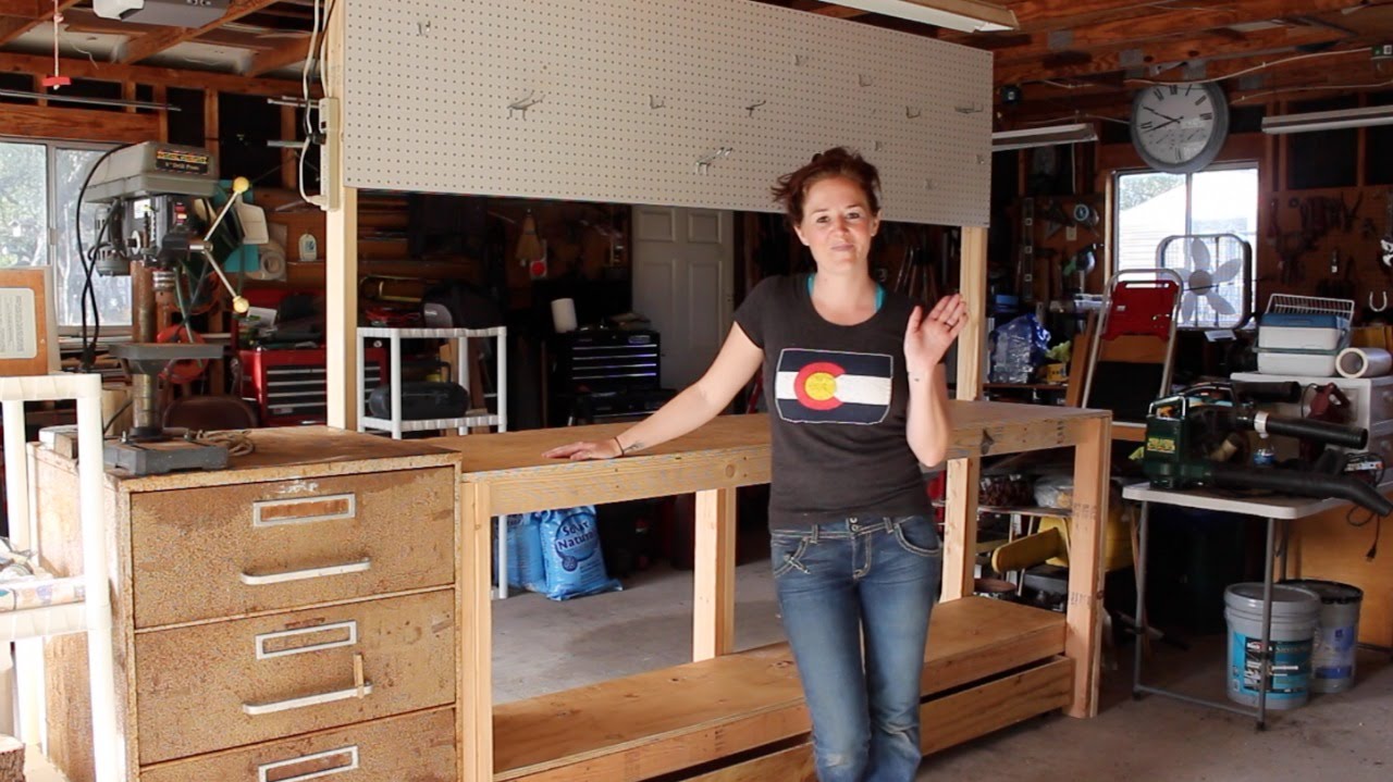 How to build a simple 2x4 workbench
