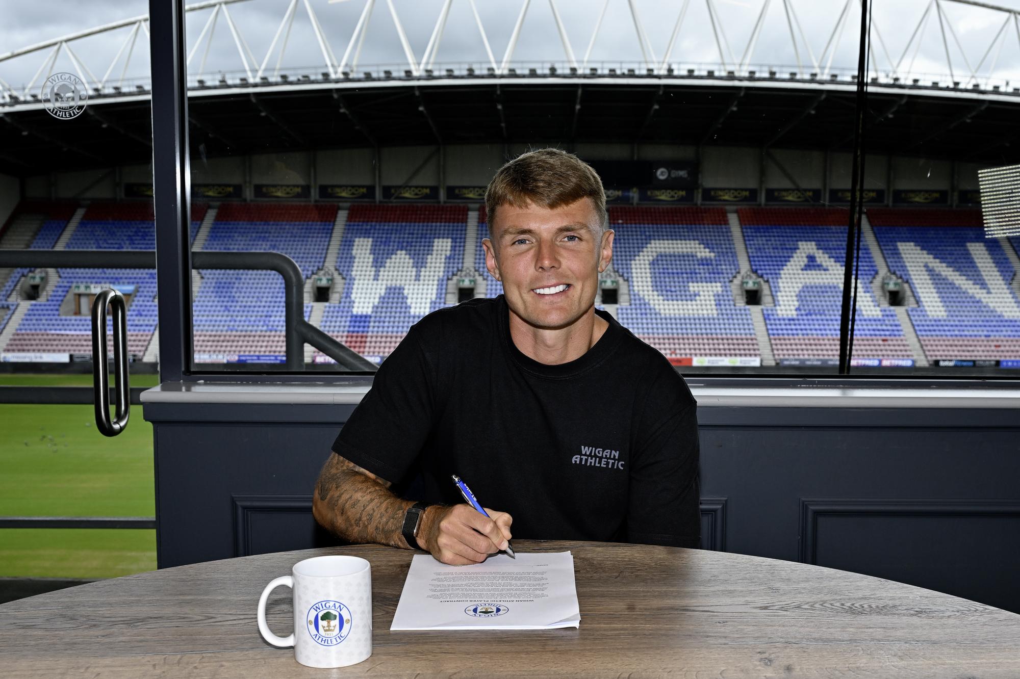 Max Power sets stall out after completing return to Wigan Athletic from ...