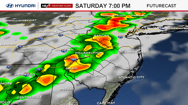 Hottest day of heat wave Saturday in Philadelphia area before storms ...
