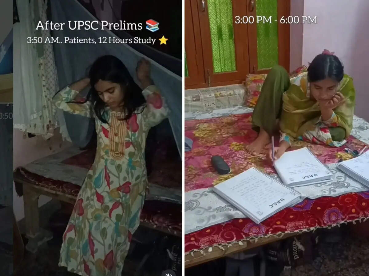 UPSC aspirant starts day at 3:53 am, juggles physiotherapy work ...