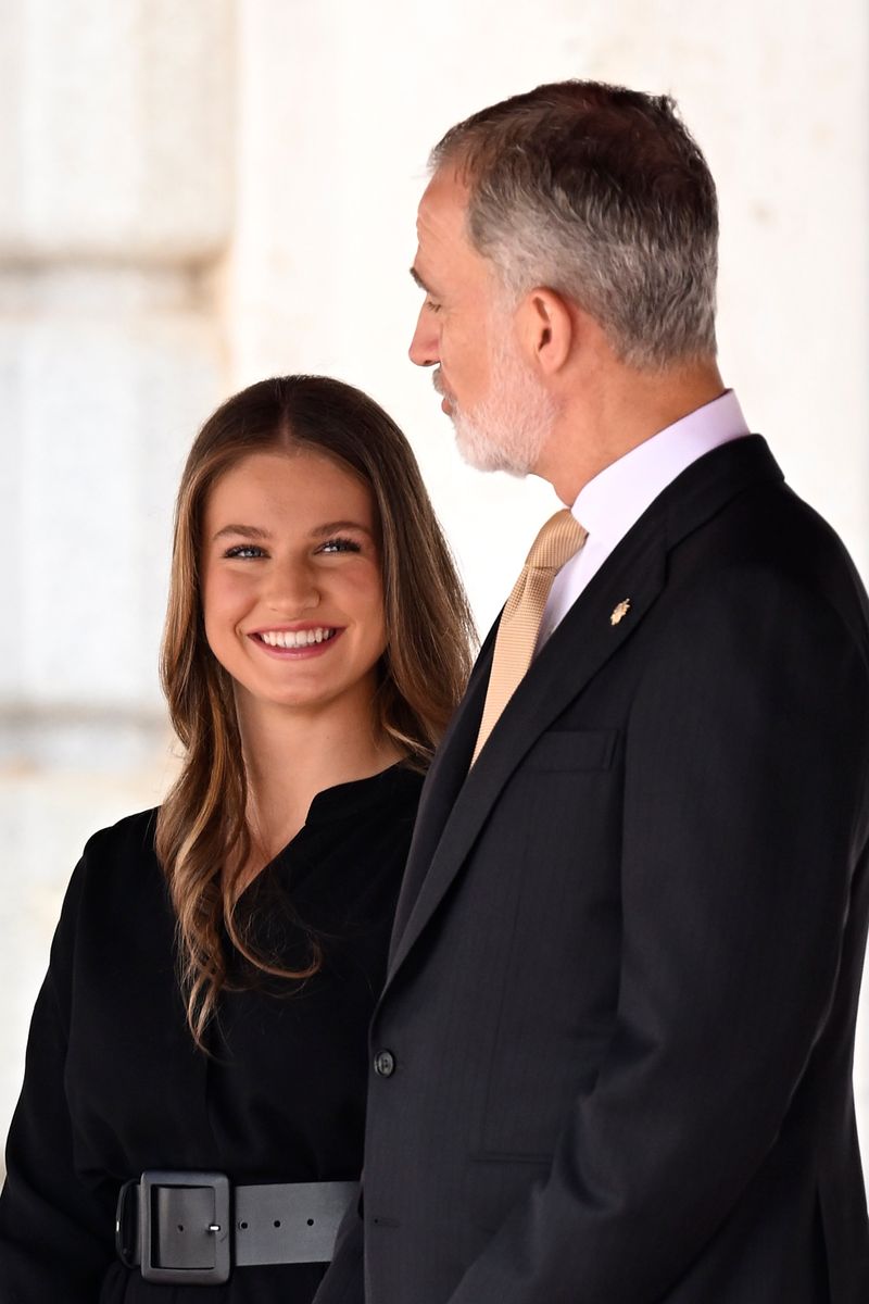 Princess Leonor’s historic first meeting with Pope Leo XIV