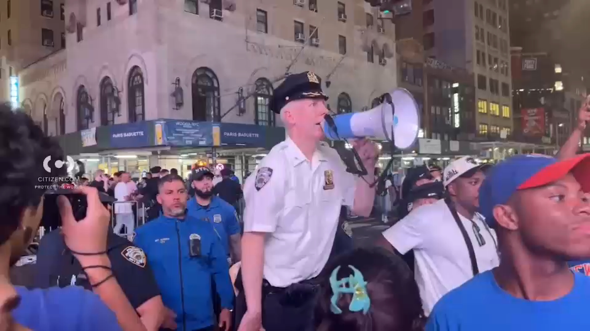 17 arrested, officer injured after Knicks watch party outside Madison ...