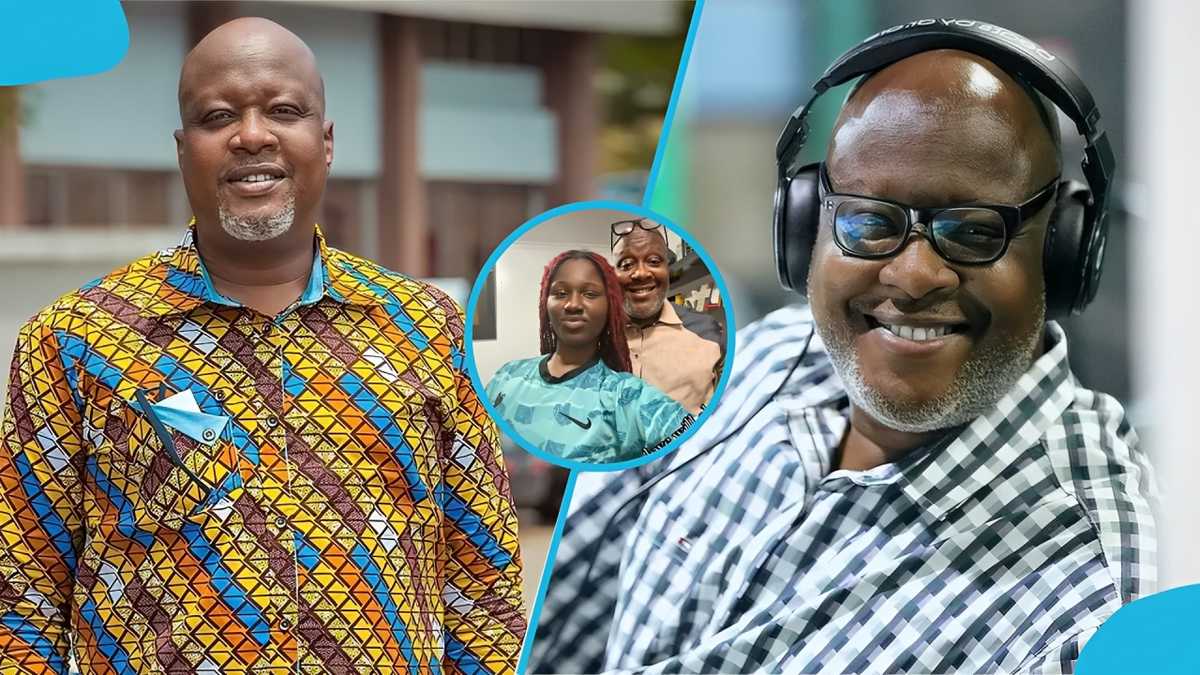 Proud father moment: Kwami Sefa Kayi bonds with his beautiful young ...